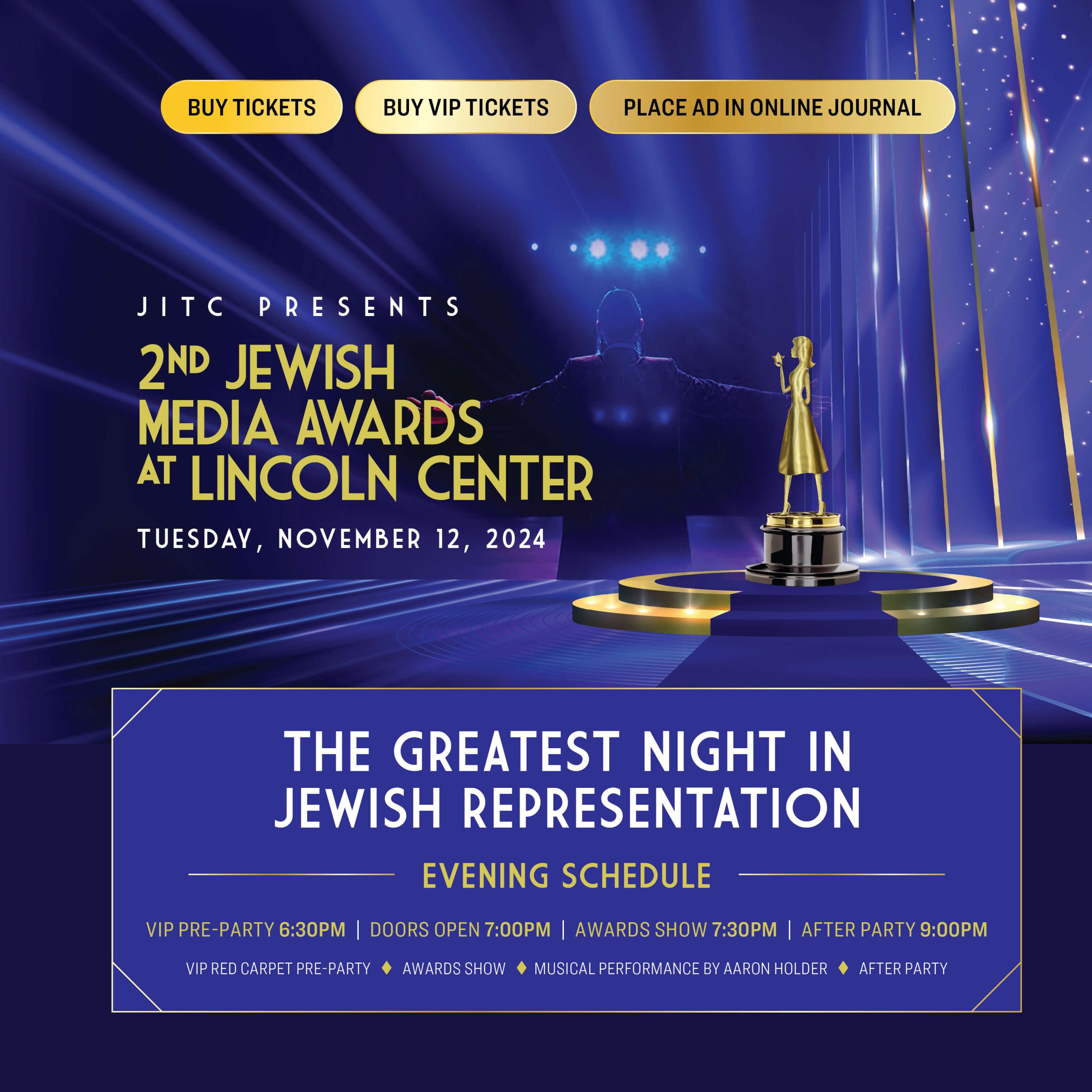JITC’s 2nd Jewish Media Awards - JITC Hollywood Bureau